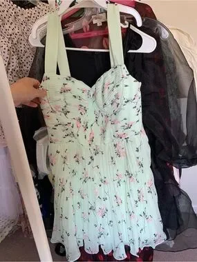 Self-Portrait | Dresses | Never Used Selfportrait Mint Green Floral ...
